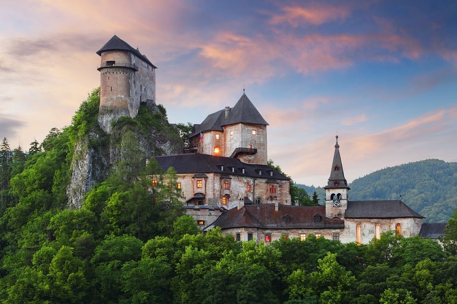 Orava Castle - Europe's Castles